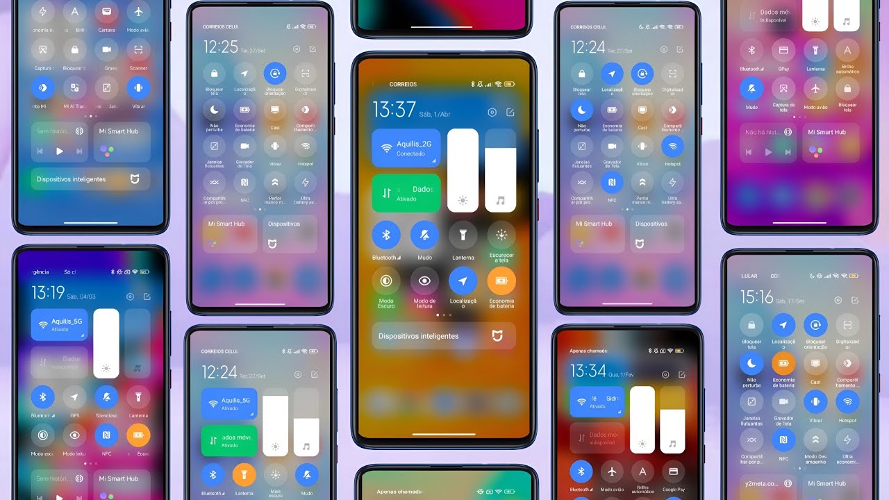 OFICIAL! 💥 Nova CENTRAL de CONTROLE - MIUI 14 - System Ui Plugin - Nova ...