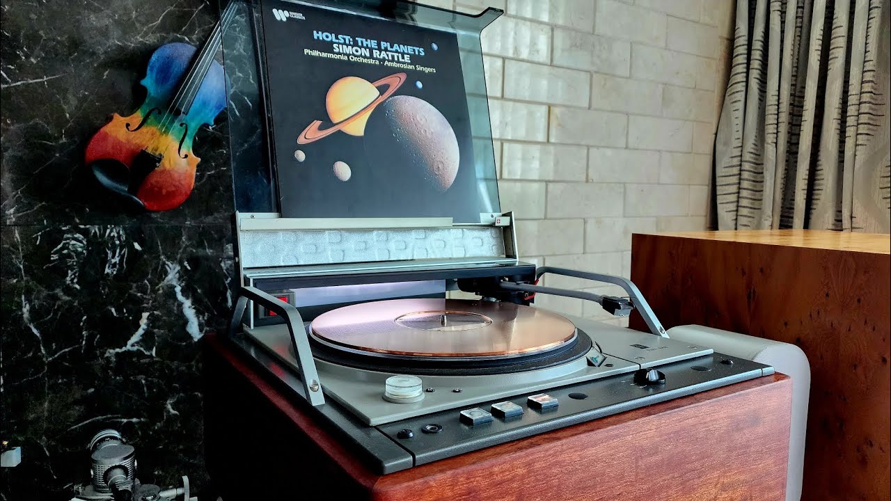 [Vinyl/LP] JUPITER, SIMON RATTLE, HOLST: The Planets - Pure Copper Mat ...