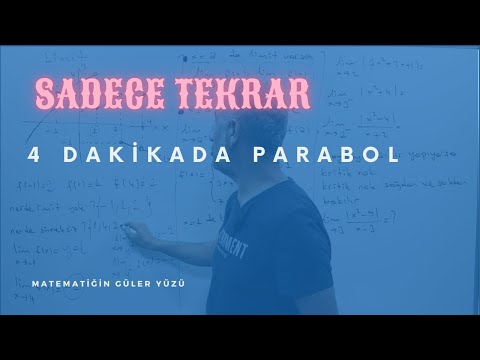4 Dakikada Parabol Öğren | 11.Sınıf