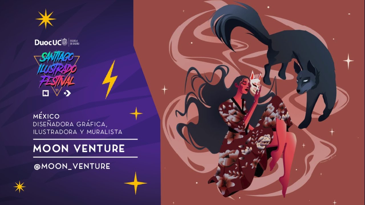 [Charla] Moon Venture, diseñadora gráfica, ilustradora y muralista ...