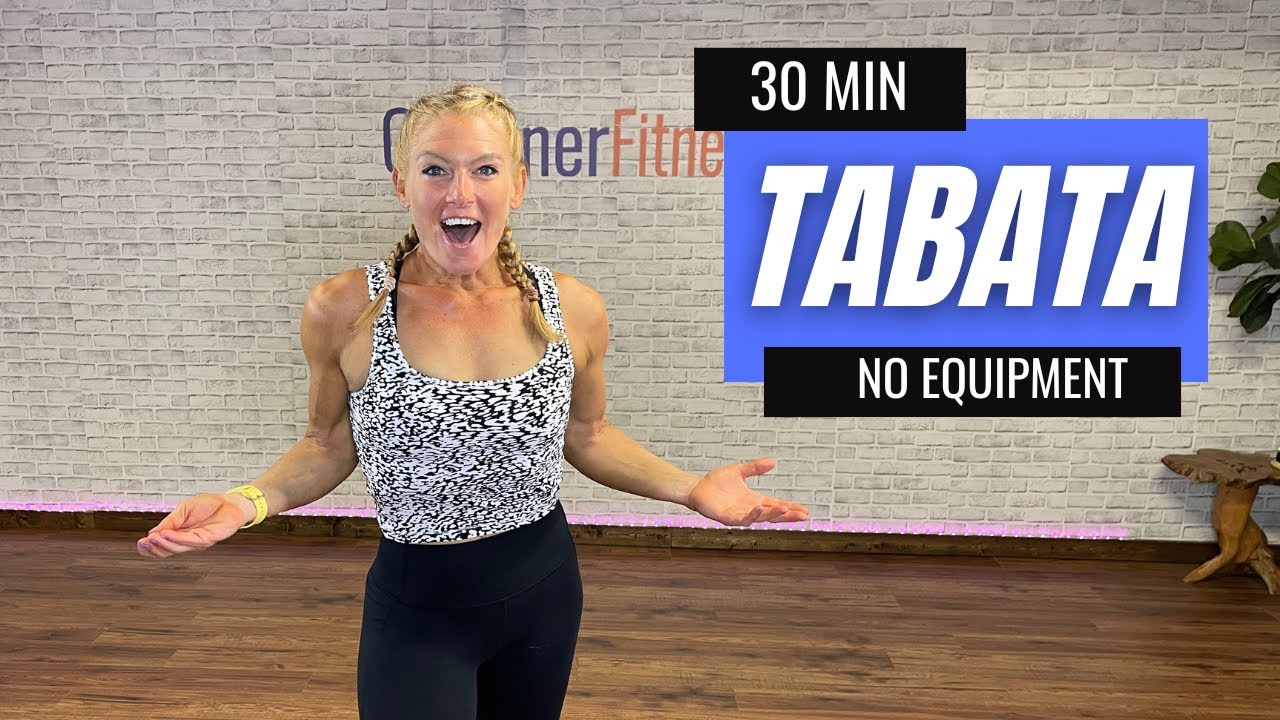 30 Min FUN Cardio Tabata Workout // No Equipment // - YouTube