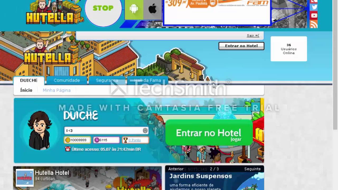 DIVULGANDO/habbo pirata.Hutella hotel - YouTube