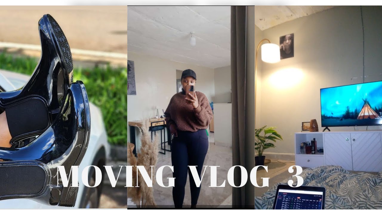 VLOG: MOVING VLOG 3: MORE HOUSE HOLDS + TONING THE BODY+NEW BOOTS - YouTube