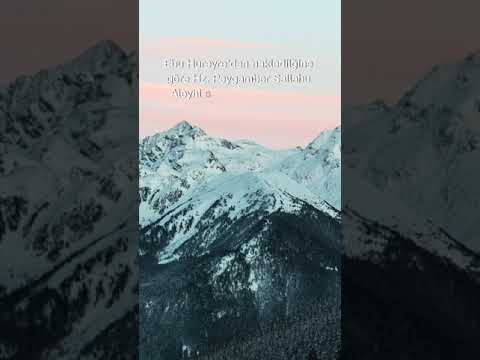 Peygamber Efendimiz Sallallahu Aleyhi ve Sellem şöyle dua ediyordu..