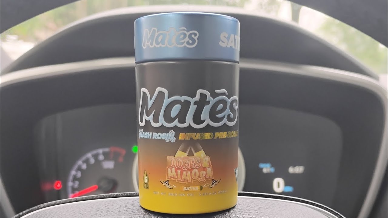 Muha Meds Mates Doses & Mimosa HASH ROSIN Preroll-Review-🥂🍊🧍💨💨 - YouTube