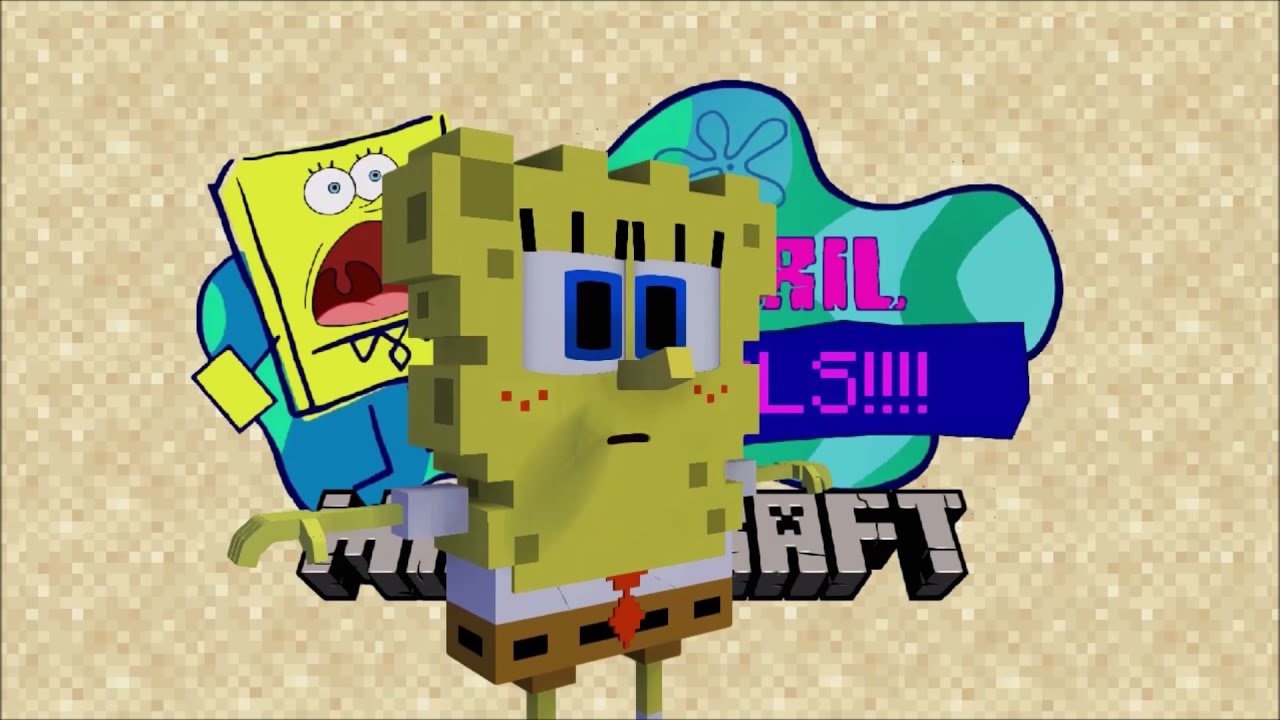 SpongeBob Theme song in Minecraft Re Rehydrated April Fools ver. No ...
