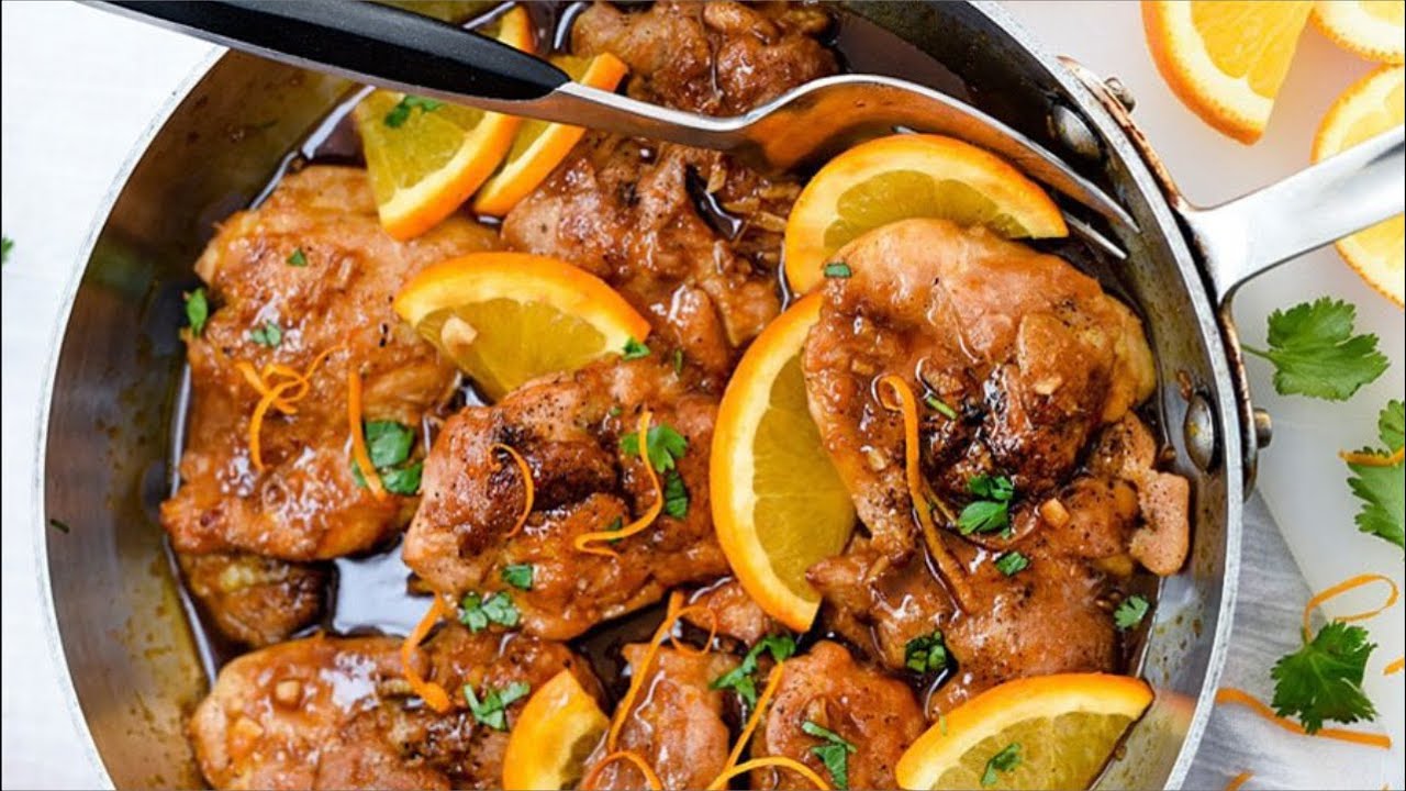 Receta del POLLO a la NARANJA | Sabores del Perú - YouTube