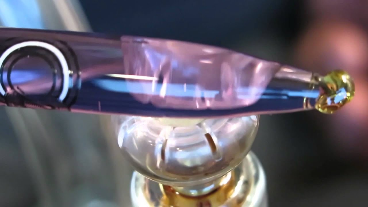 Dabs of Jack Herer Clear Concentrate with C2 Custom Creations Bullet ...