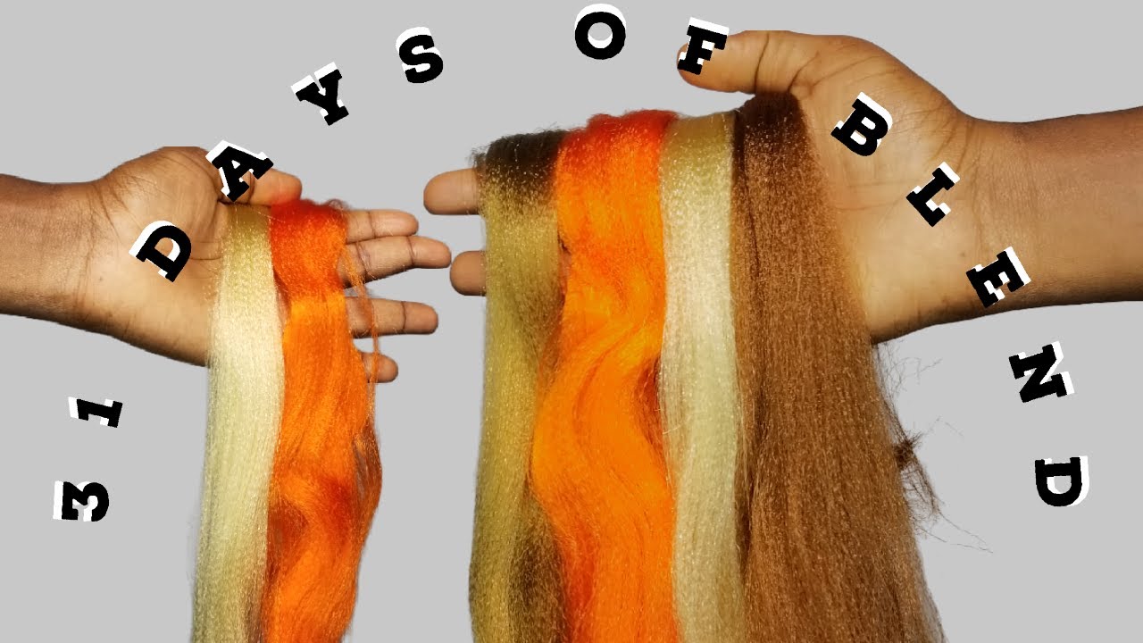 HOW TO: DIY CUSTOM COLOUR BLEND | BLENDING COLOUR ORANGE, GOLD(27 ...