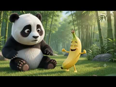 Panda and Banana Funny Moment