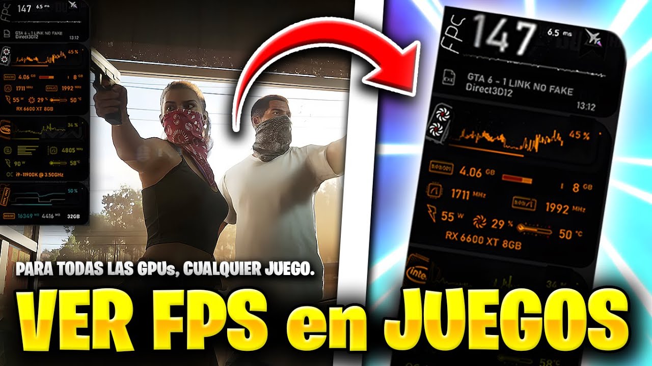 Cómo VER los FPS en cualquier juego y OPTIMIZAR el FRAME GENERATION 🔥 - YouTube
