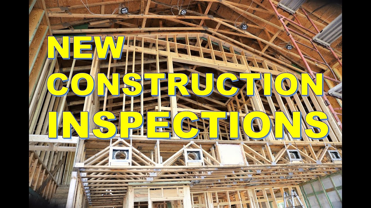 New construction inspections, framing detail - YouTube