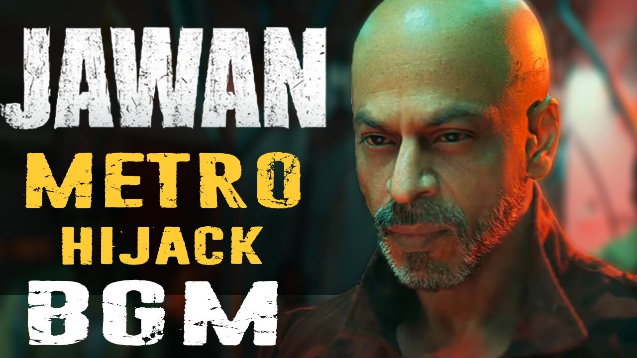 Jawan metro scene | Jawan train bgm | jawan metro bgm | jawan metro ...