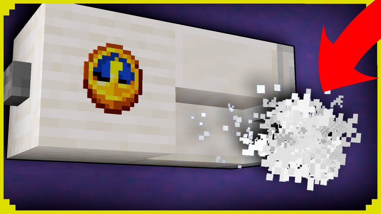 🦊Como fazer um AR CONDICIONADO que funciona de VERDADE no Minecraft ...