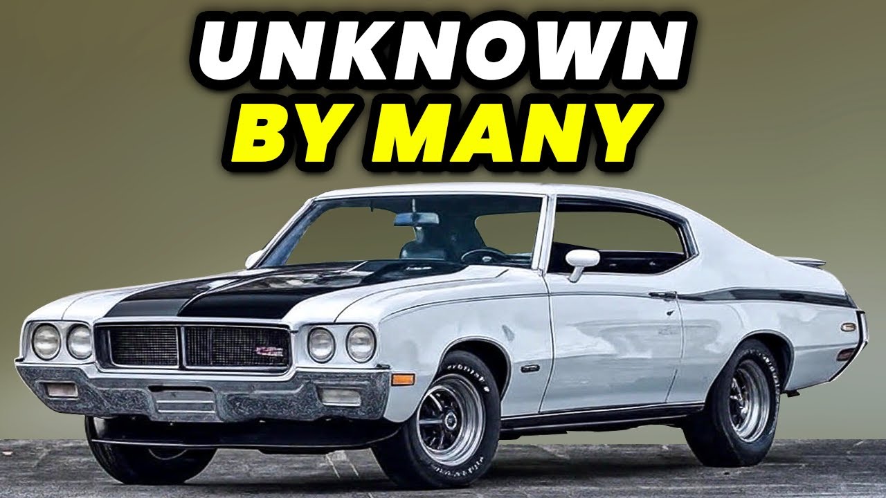 15 RAREST GM Muscle Cars Of The 1970s - YouTube