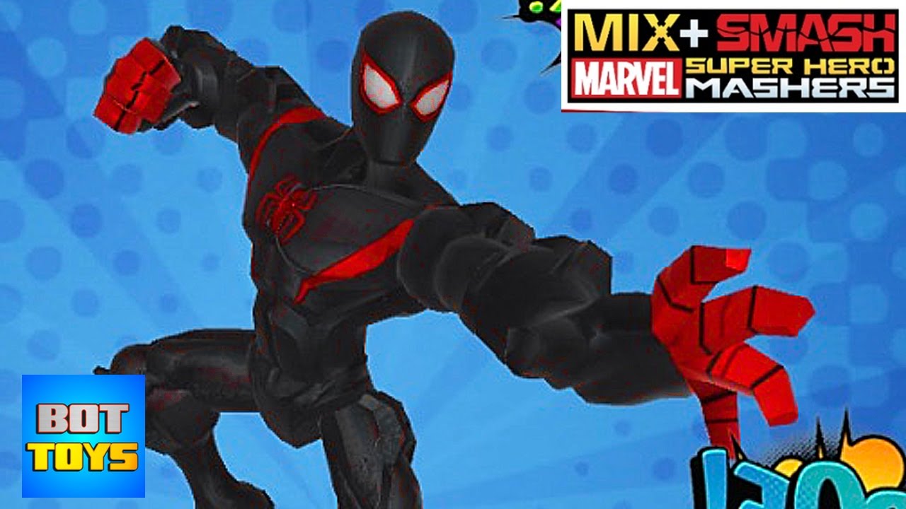🔥 Marvel Super Hero Mashers 🔥 Ultimate Spider-Man ⚔️ Miles Morales ⚔️ ...