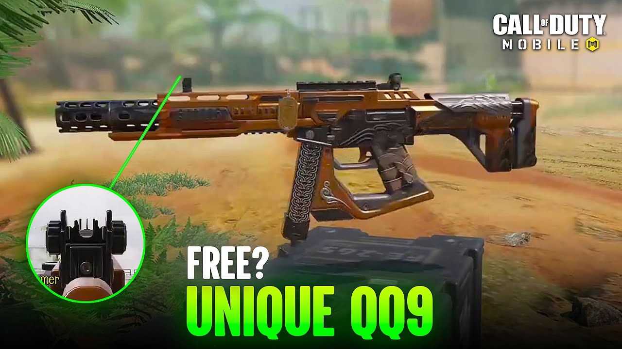 Most Unique QQ9 in CODM for Free? - New Guns Leaks COD Mobile - YouTube