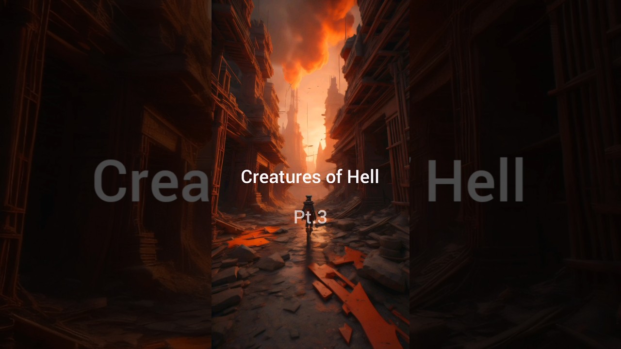 Creatures of Hell Pt.3 #ai #hell - YouTube