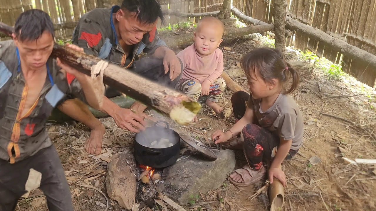 Zaglis :survival challenge of 3 father and son meal ...