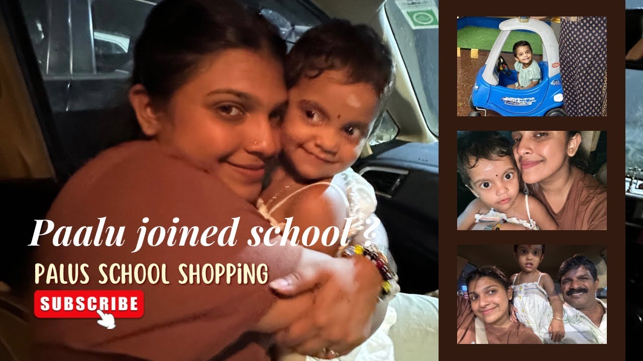 PAALU GOING PRE KG ? 🙈 Shopping for palus school 🤣 - YouTube