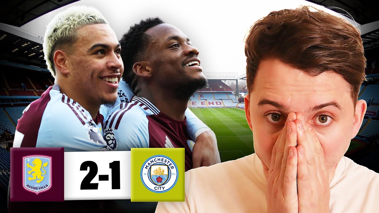 Pep Sacked? Duran & Rodgers Incredible! Aston Villa 2-1 Manchester City ...