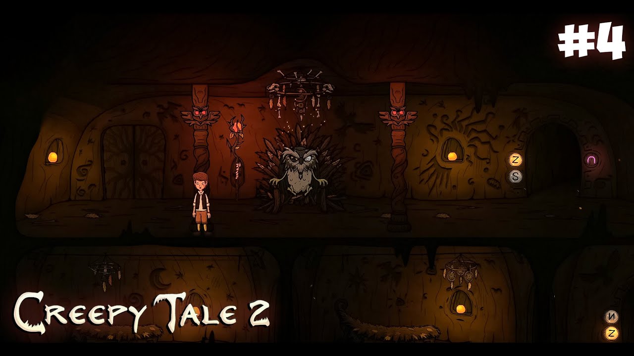 логово филинов ⫸ прохождение Creepy Tale 2 #4 - YouTube