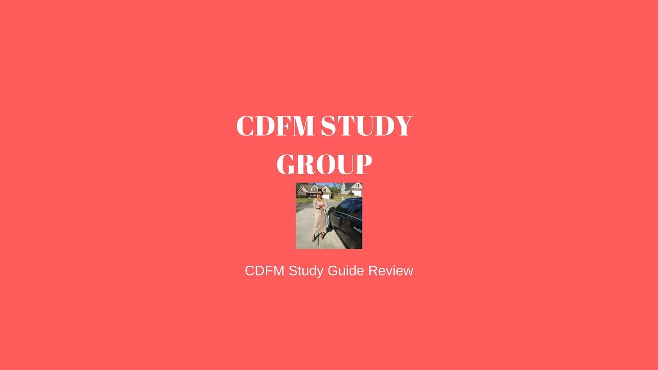 Module 2 1 Question & Answers, #CDFM, #CDFM_Study_Group - YouTube
