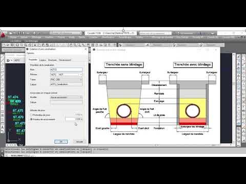 Dessiner un profil en long sur Covadis - YouTube