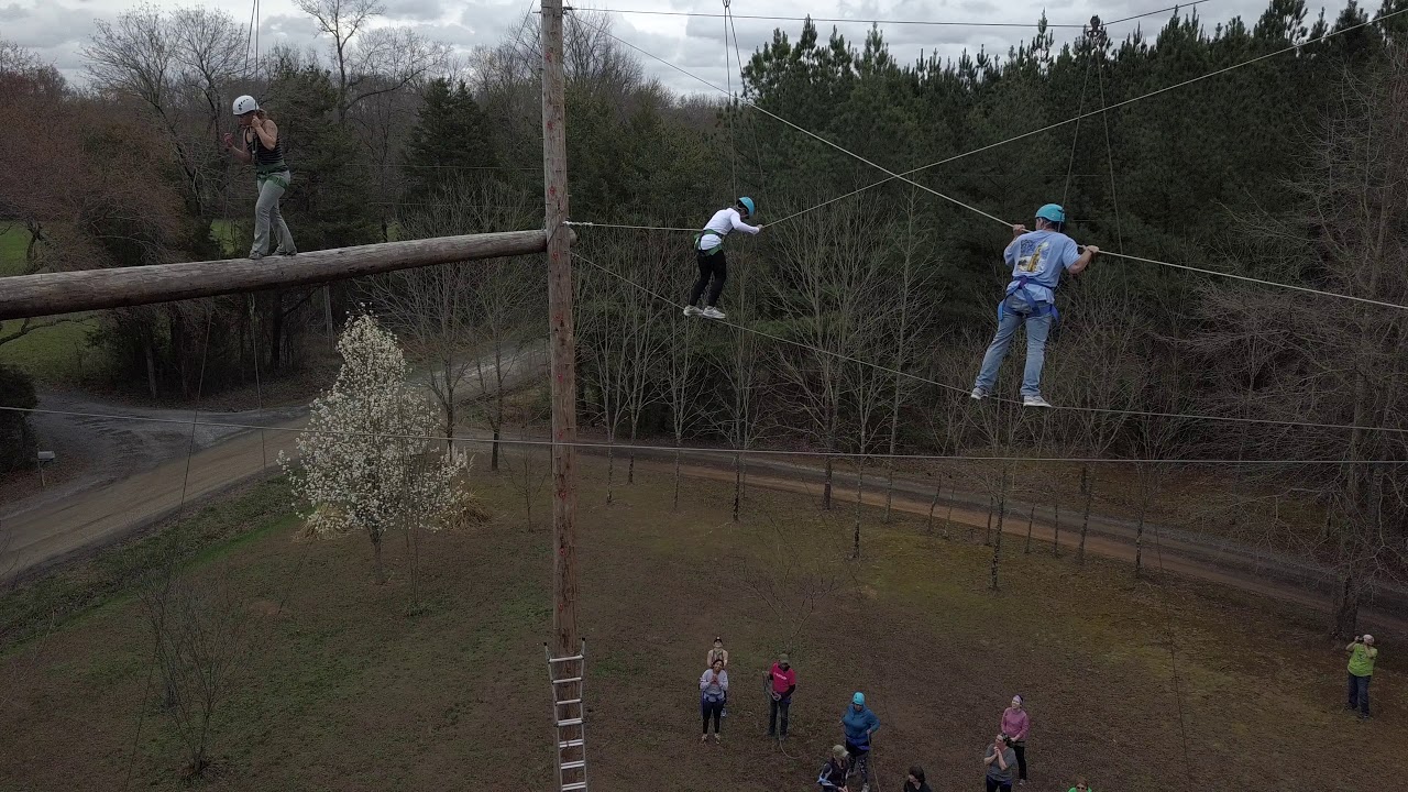 It's All Happening! @ SGR's High Ropes Course Challenge - YouTube