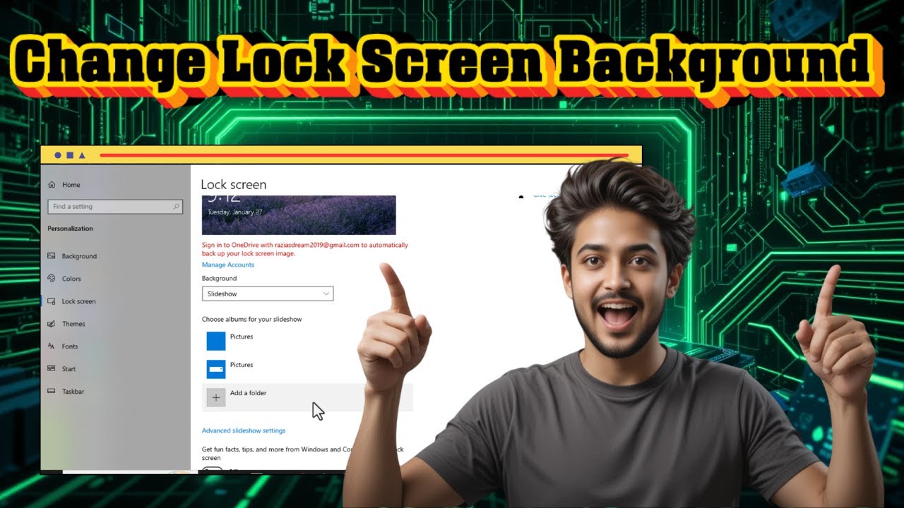 How to Change Lock Screen Background on Windows 10 | Personalize Your ...