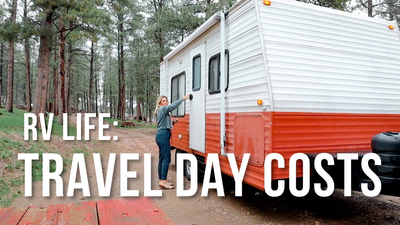 BACK TO RV LIFE! // Full travel day + cost - YouTube
