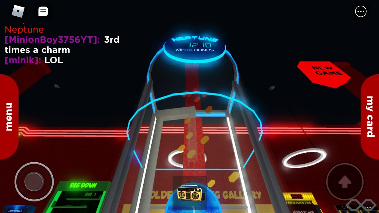 (I hit the Power Bonus on Power Drop Xtreme) Roblox: Cornerstone Arcade ...