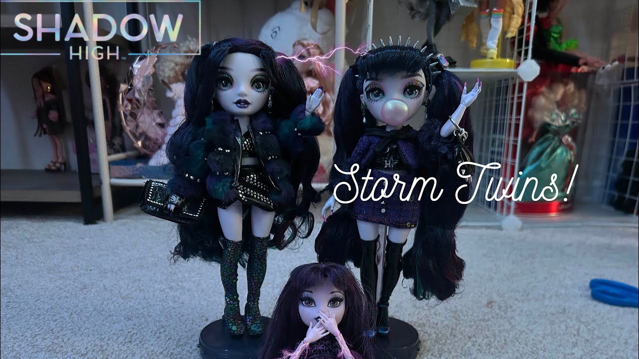 ATTEMPTING TO UNBOX AND REVIEW THE ICONIC SHADOW HIGH STORM TWINS ...