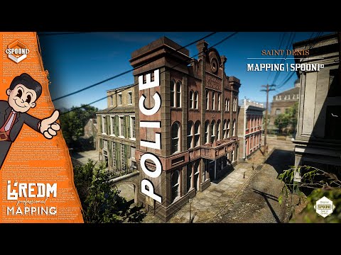 Saint Denis Police Department - MLO RDR2 RedM ∣ Spooni Mapping - YouTube