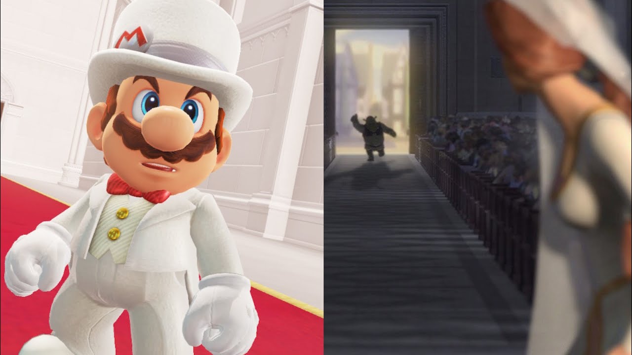 Super Mario Odyssey: Crashing the Wedding like from Shrek - YouTube