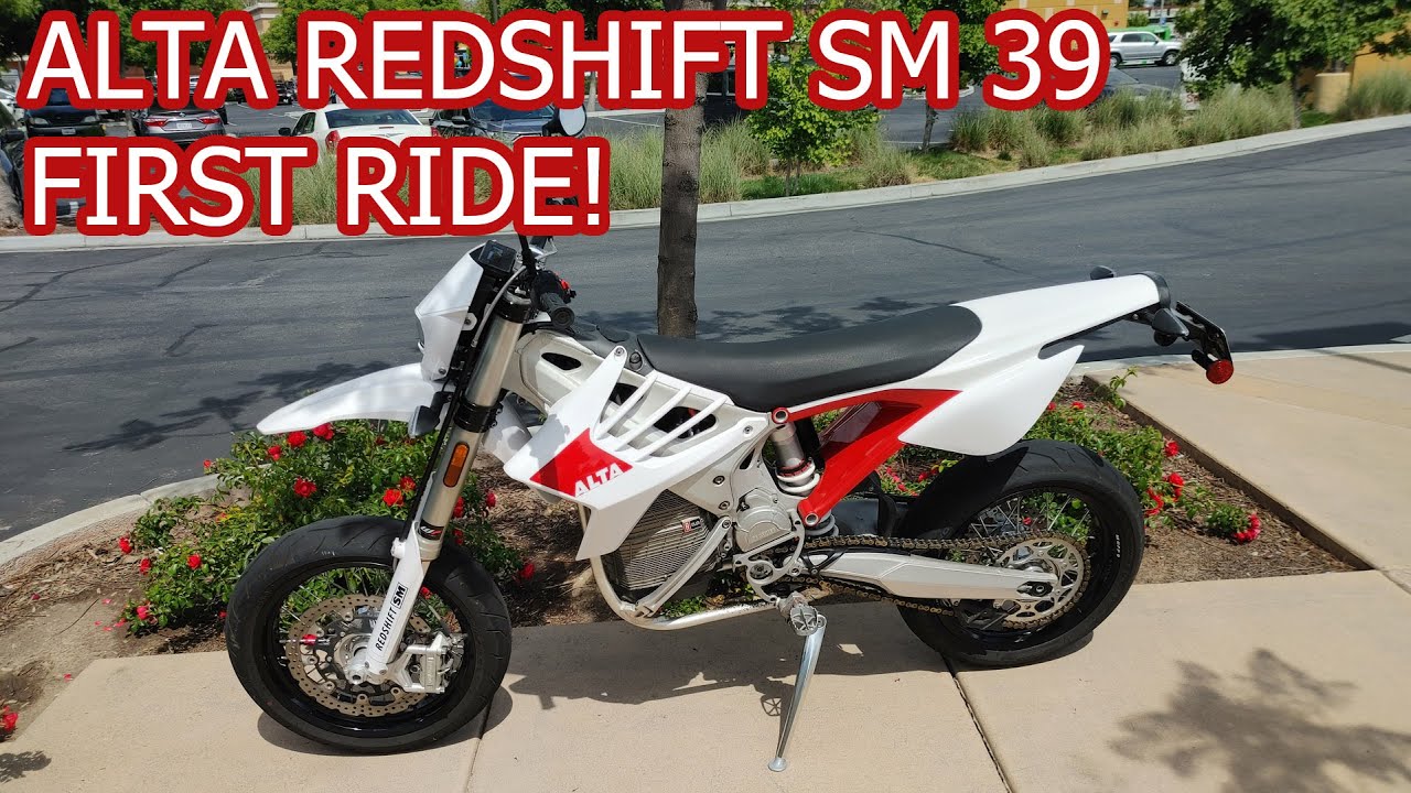 Alta Redshift SM 39 First Ride! AAA Ride! - YouTube