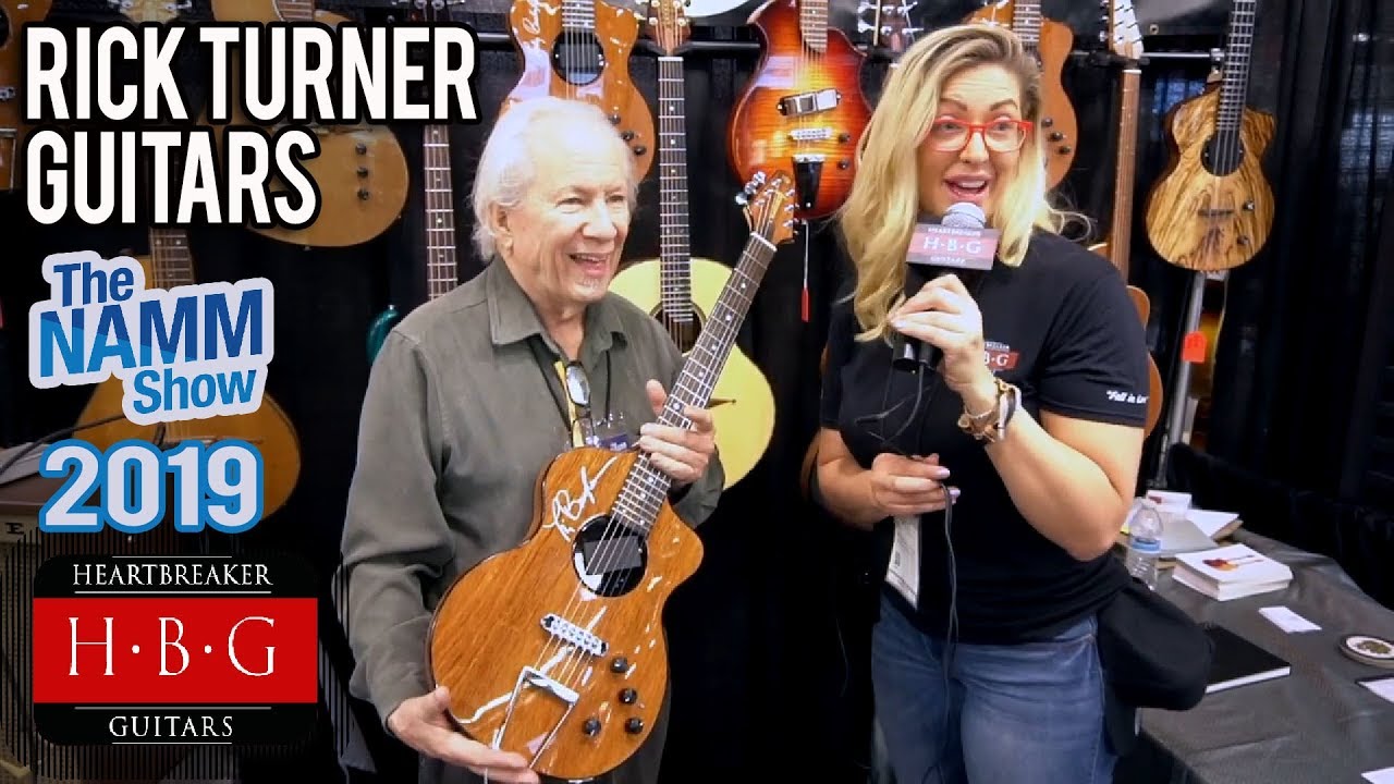 Rick Turner Guitars at NAMM 2019 and the 40th Anniversary Model 1 - YouTube
