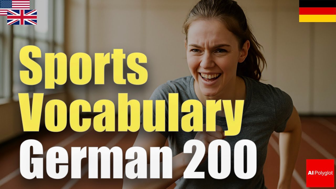 Sports Vocabulary German 200 | Passive listening | Must-Know - YouTube
