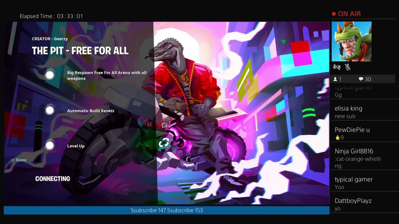 Typical gamer Fortnite live stream creative - YouTube