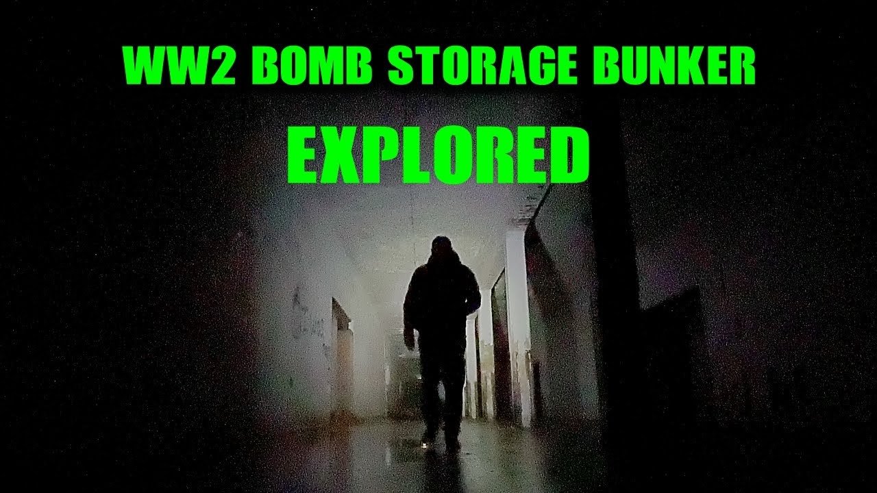 I explore a WW2 munitions storage bunker - - YouTube