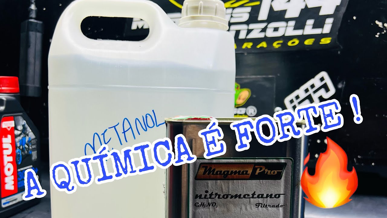 NITROMETANO + METANOL = EXPLODE OU CORRE !!! - YouTube