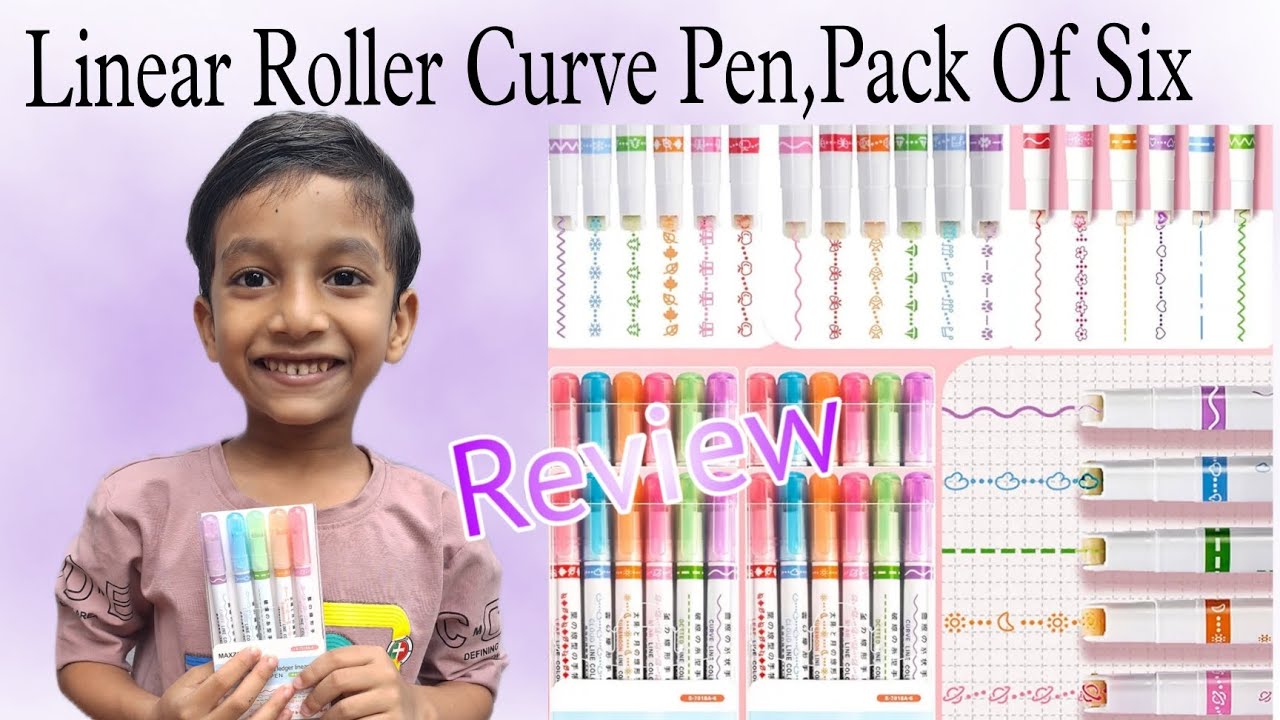 Linear Roller Curve pen🖍 - YouTube