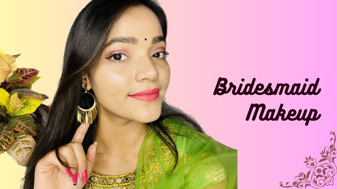 Do it yourself bridesmaid makeup look 💄step by step tutorial | # ...
