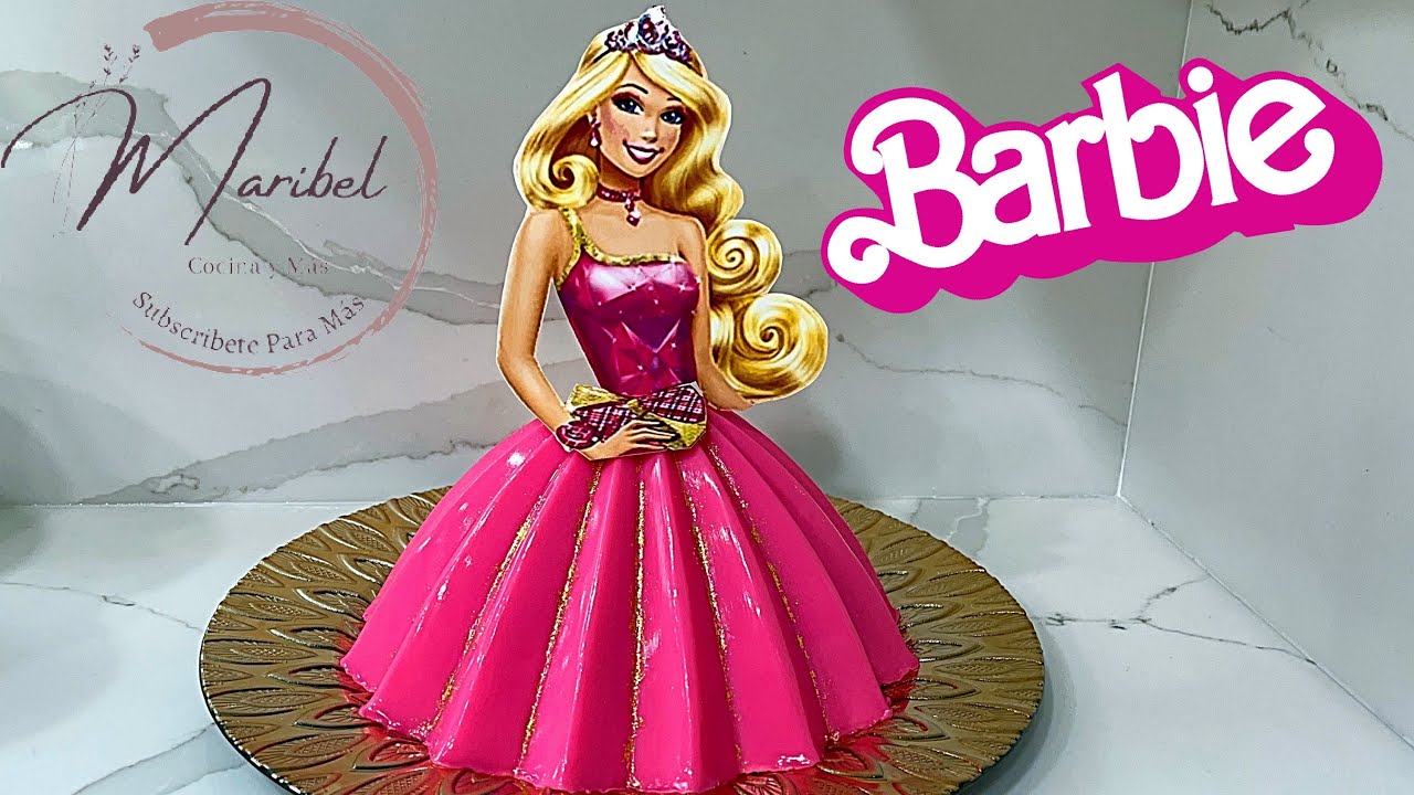 GELATINA DE BARBIE | Sabor fresa 🍓 BARBIE GELATIN ¡hermosa y riquísima ...