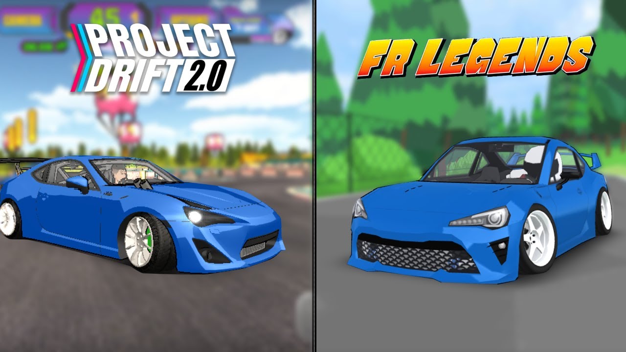 FR LEGENDS vs PROJECT DRIFT 2.0 - YouTube