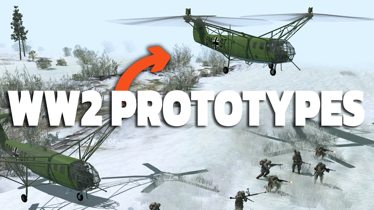 GERMAN WW2 HELICOPTER PROTOTYPES vs SOVIET DEFENSES - YouTube