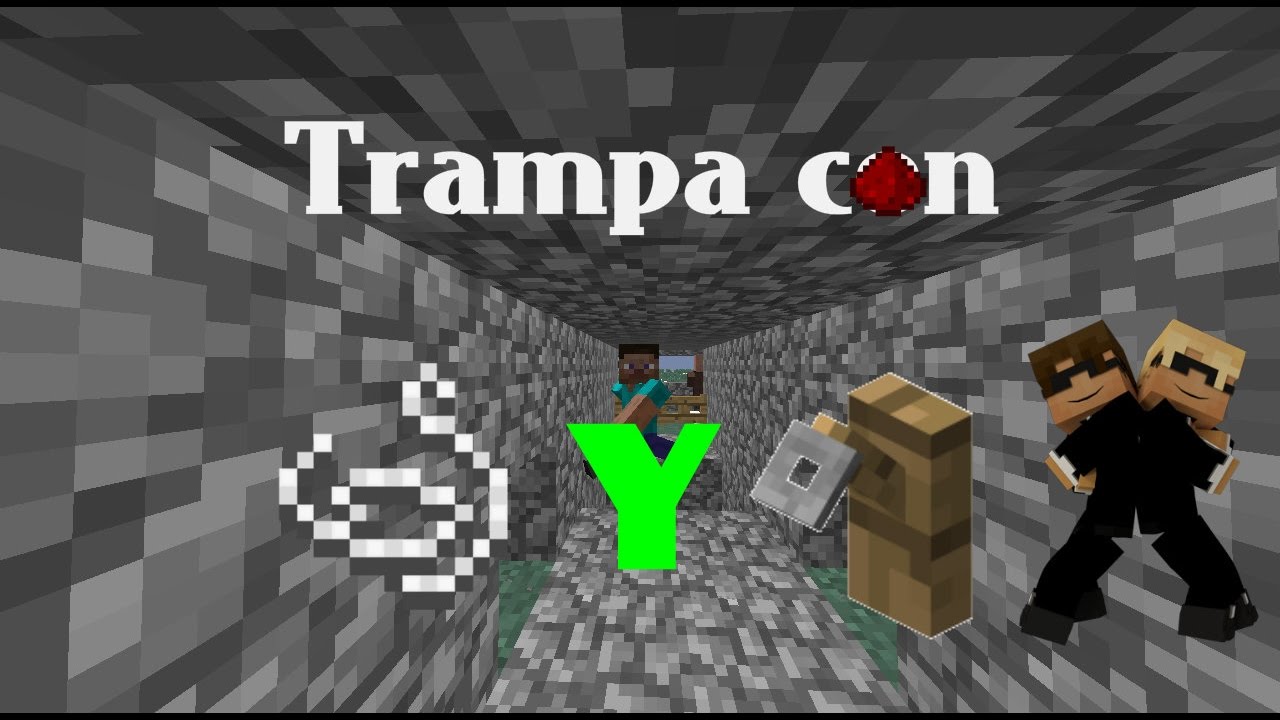 Como hacer trampa con Gancho y Cuerda en Minecraft-Tutorial ...
