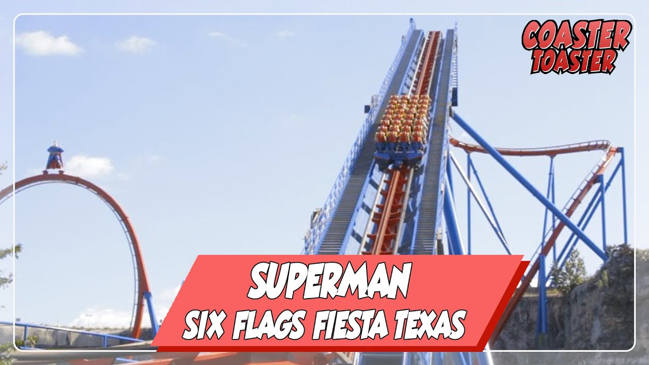 Superman Krypton Coaster - Six Flags Fiesta Texas | B&M Floorless ...