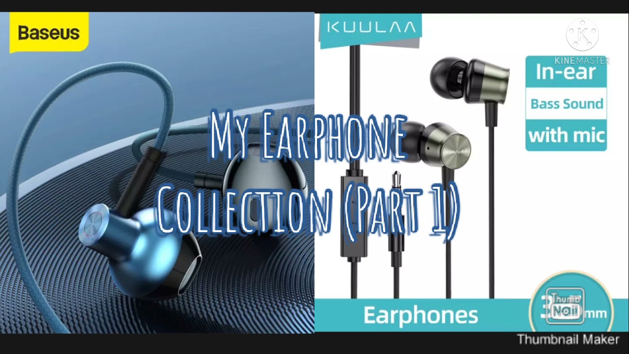 My Earphone Collection (Part 1) (Read description) - YouTube