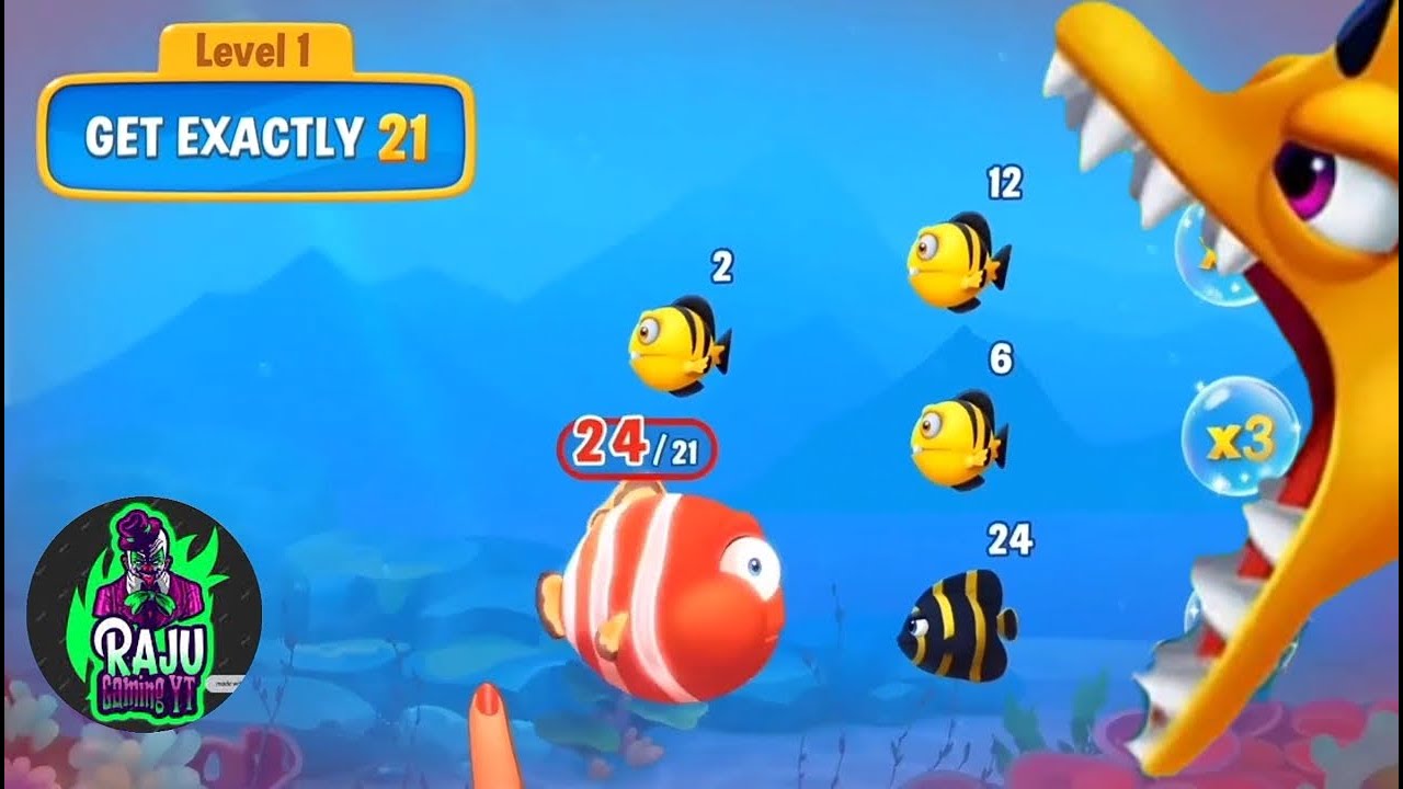 Fishdom Ads Mini Games new 34.3 Update video Hungry Fish 🐠 | New update ...